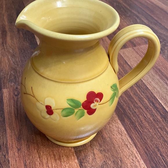 Vintage | Dining | Vintage French Ceramic Hand Painted Mustard Water ...